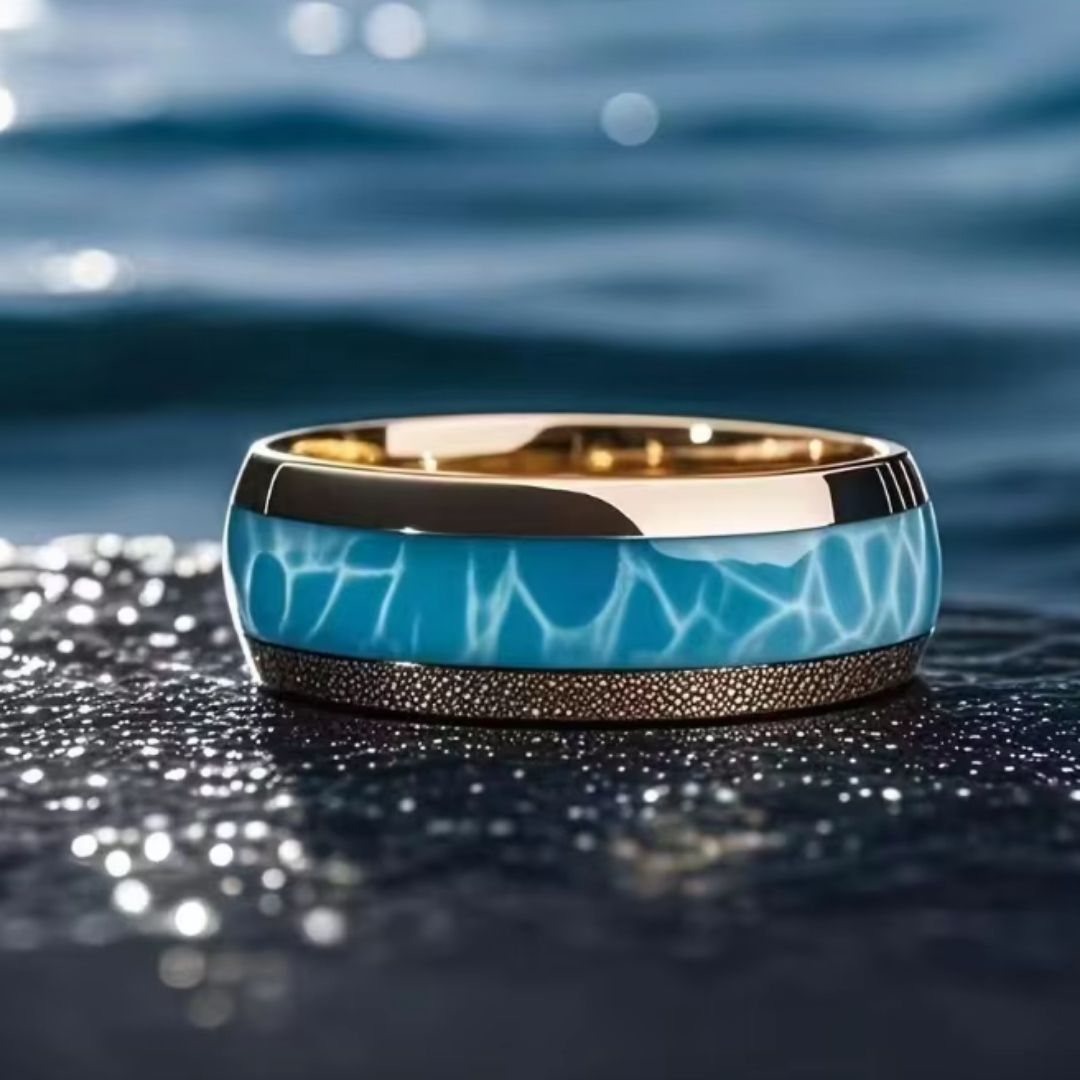 Midnight Granite Ring – Mae & Rose Jewels
